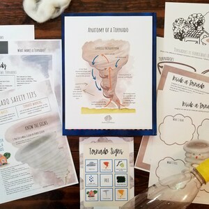 Extreme Weather Unit Study Curious Trails Nature Study - Etsy