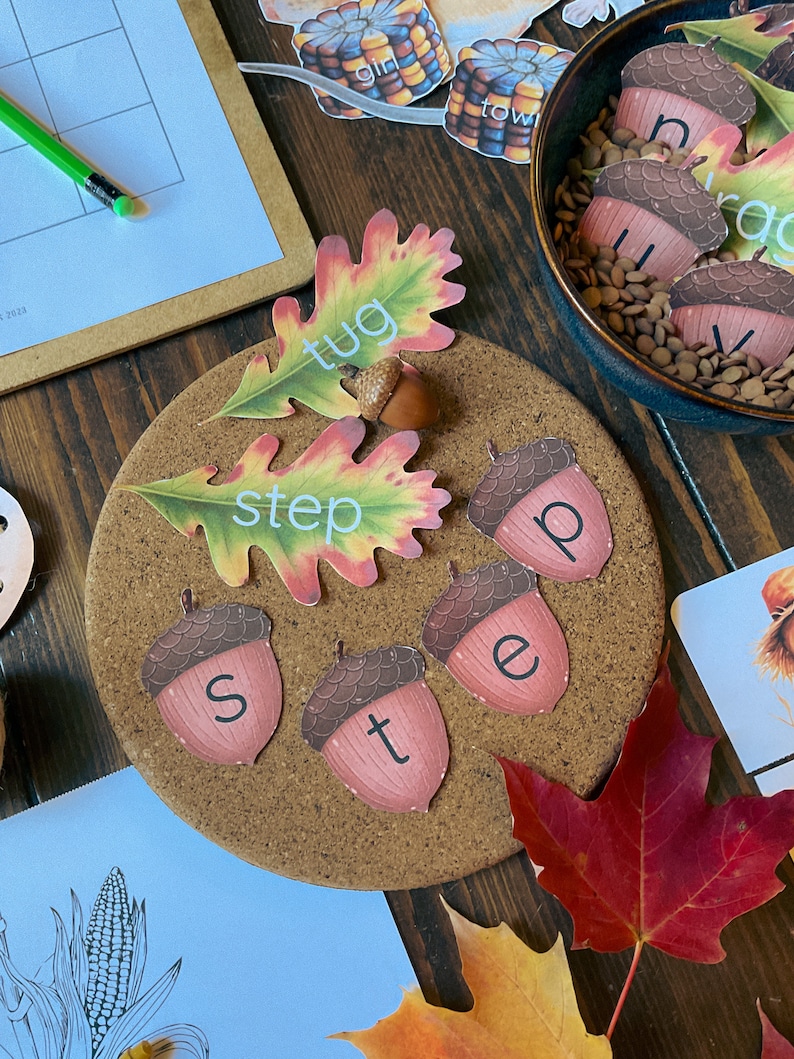 Autumn Early Learning Unit: Preschool & Kindergarten Activities (PDF ...