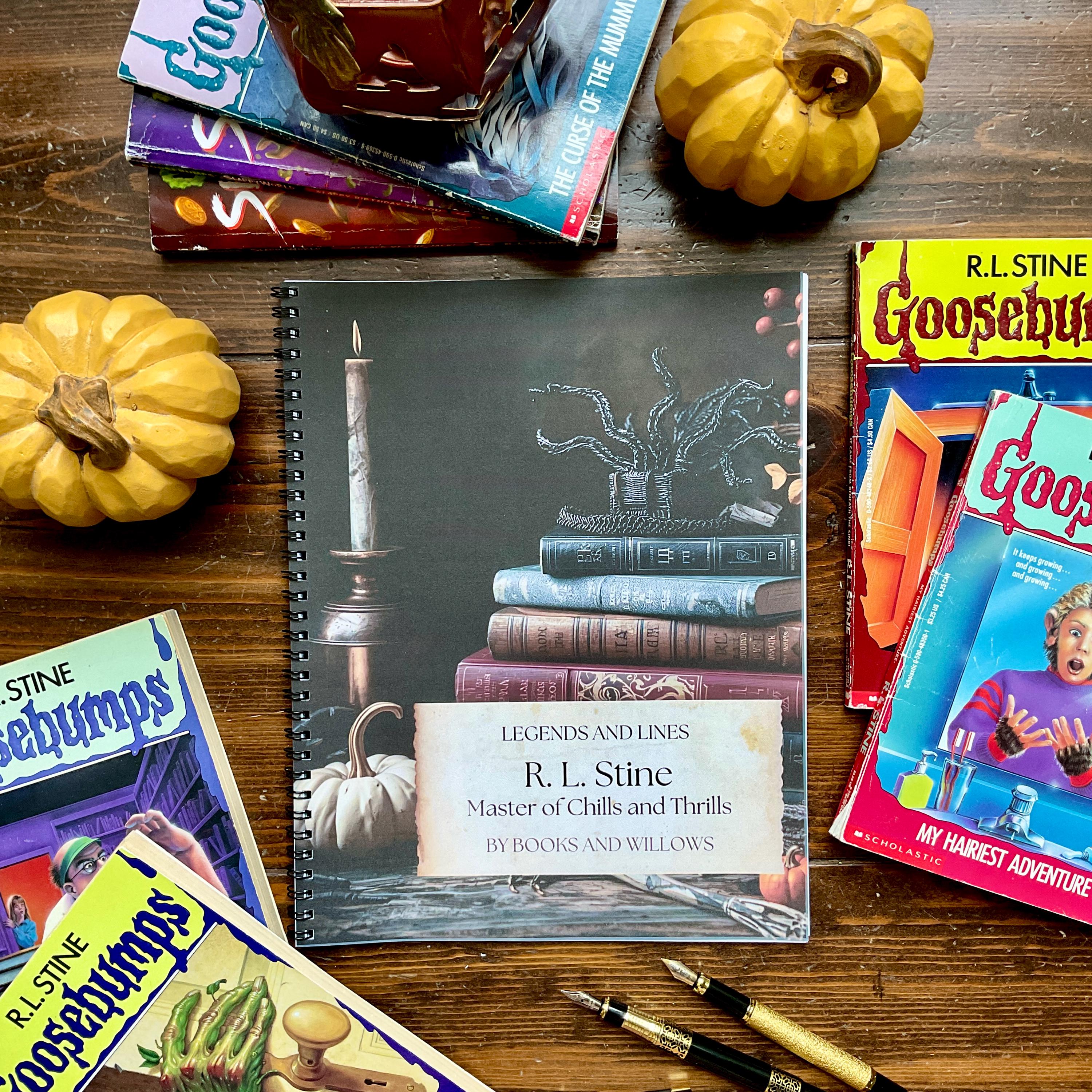 R.L. Stine Halloween Writing Unit: Legends & Lines Homeschool ...