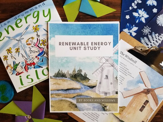 Renewable Energy Unit Study Homeschool Printable Curriculum - Etsy
