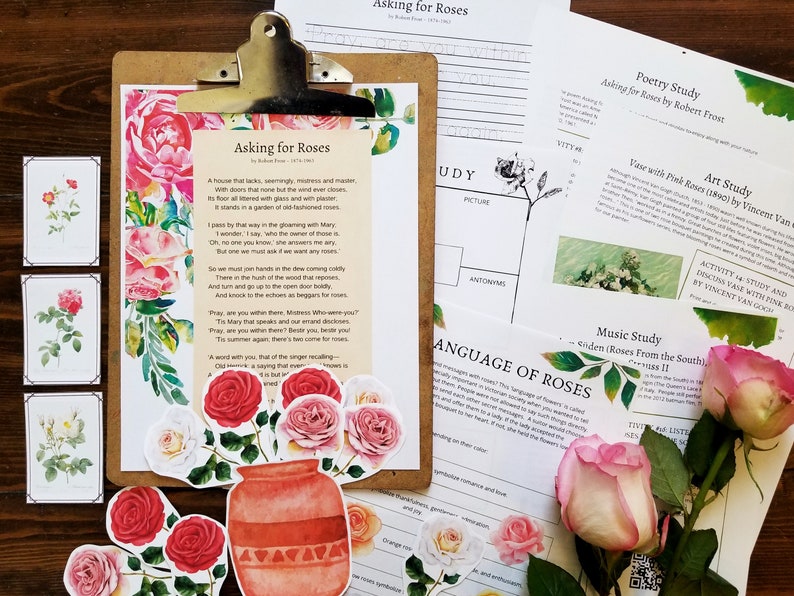 Rose Nature Study | Flower Anatomy & Lifecycle | Garden Study ...