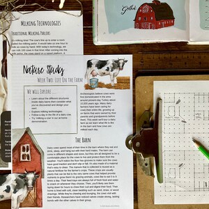 Dairy Farm Unit Study - Curious Trails Nature Study | Farm Unit ...