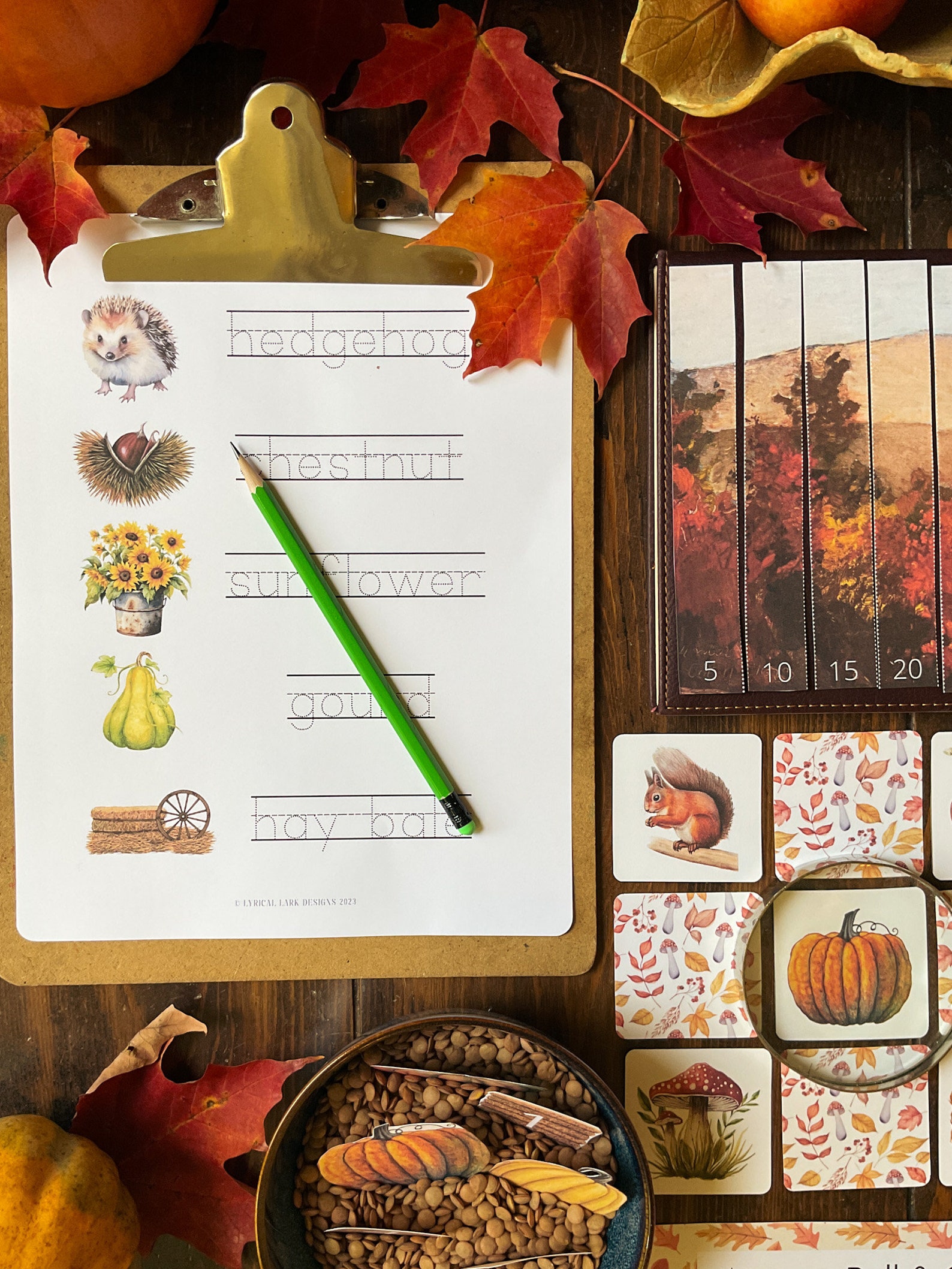 Autumn Early Learning Unit: Preschool & Kindergarten Activities (PDF ...