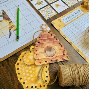 Honey Bee Early Learning Unit: Preschool & Kindergarten Activities (PDF ...