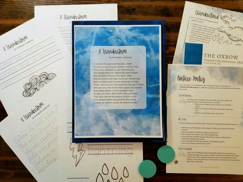 Extreme Weather Unit Study Curious Trails Nature Study - Etsy
