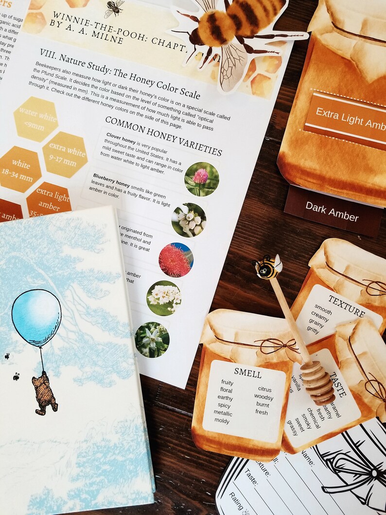 Winnie-the-pooh and Some Bees Family Literature and Activity Guide ...