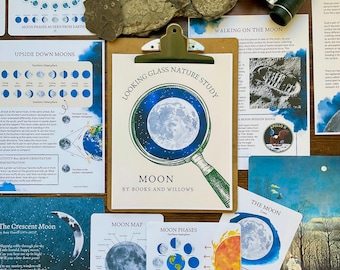 Phases of the Moon | Outer Space Learning Bundle | Nature Study | Mini ...