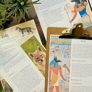 Egyptian Mythology Unit Study - Curious Trails | Nature Study | History ...