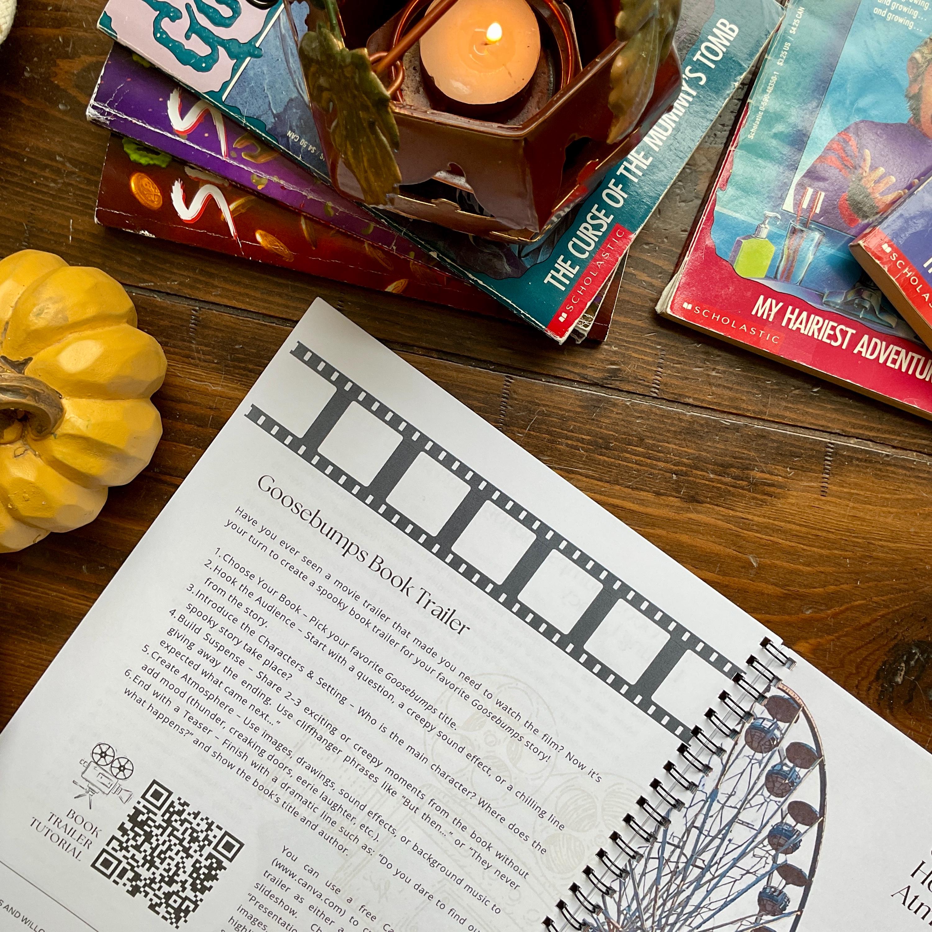 R.L. Stine Halloween Writing Unit: Legends & Lines Homeschool ...