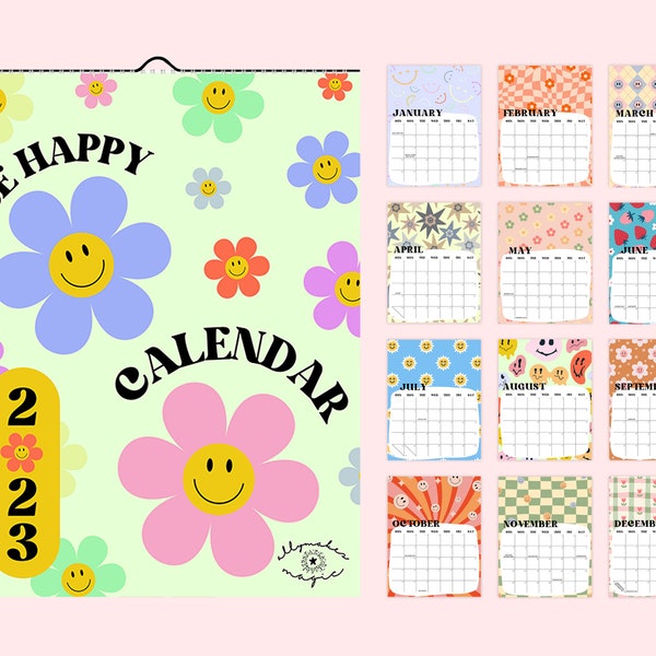 Retro Calendar - Etsy