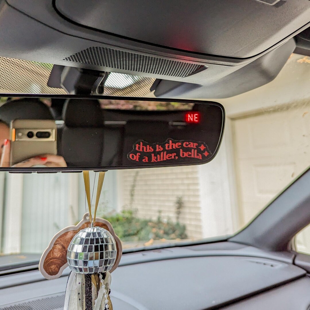 Car of a Killer Decal | Mirror Decal | Mirror Sticker | Car Decal | Car ...
