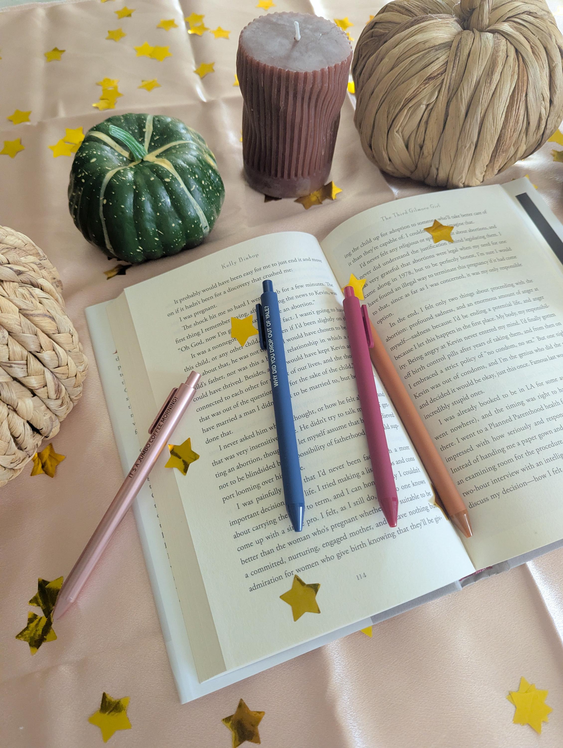 Stars Town Pens | Small Town Pen Set | Why Did You Drop Out | Where You ...