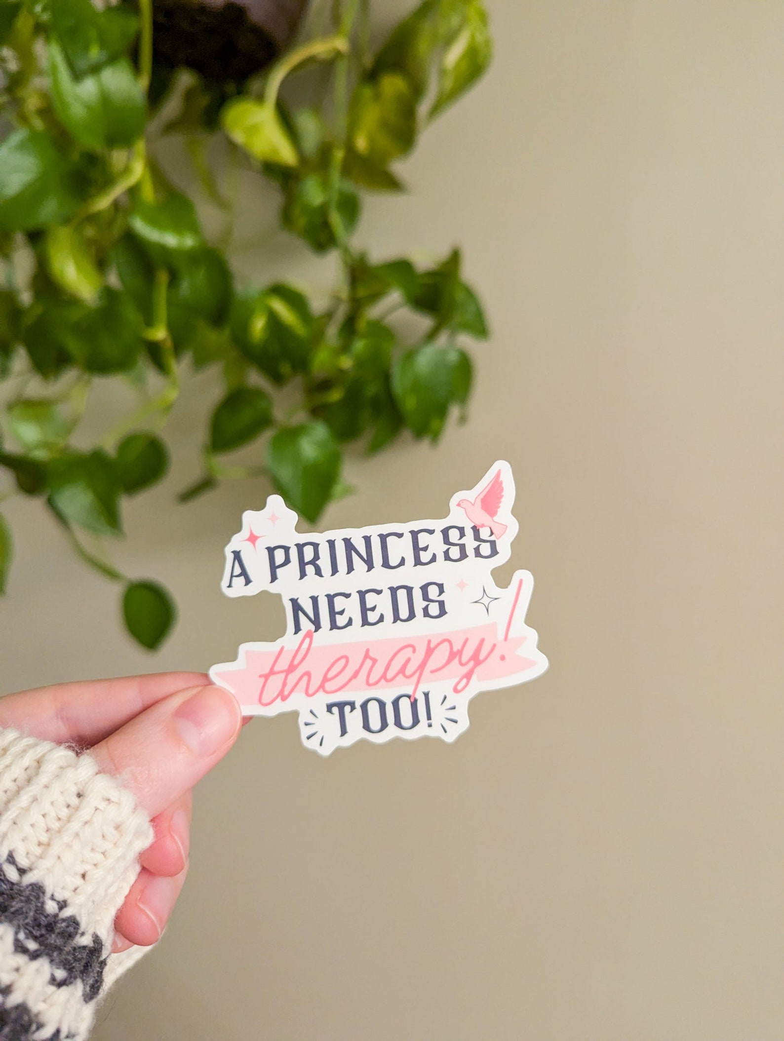 Thera-princess Sticker - Etsy
