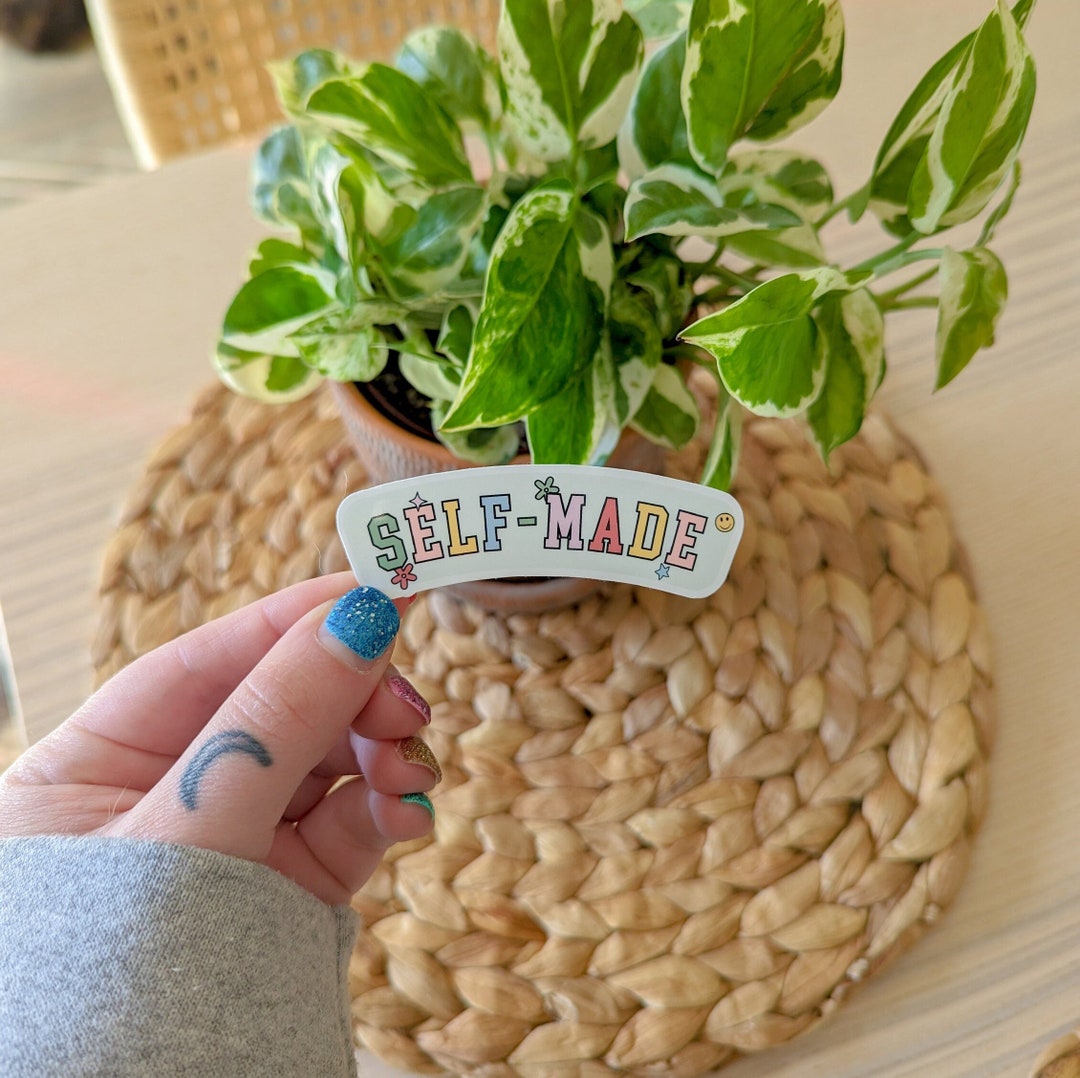 Self-made Sticker Pastel Sticker Cute Aesthetic Sticker - Etsy