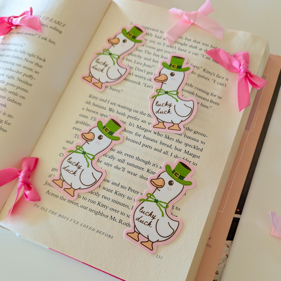 Lucky Duck Sticker | Water Bottle Decal | Tumbler Sticker | Cute Duck ...