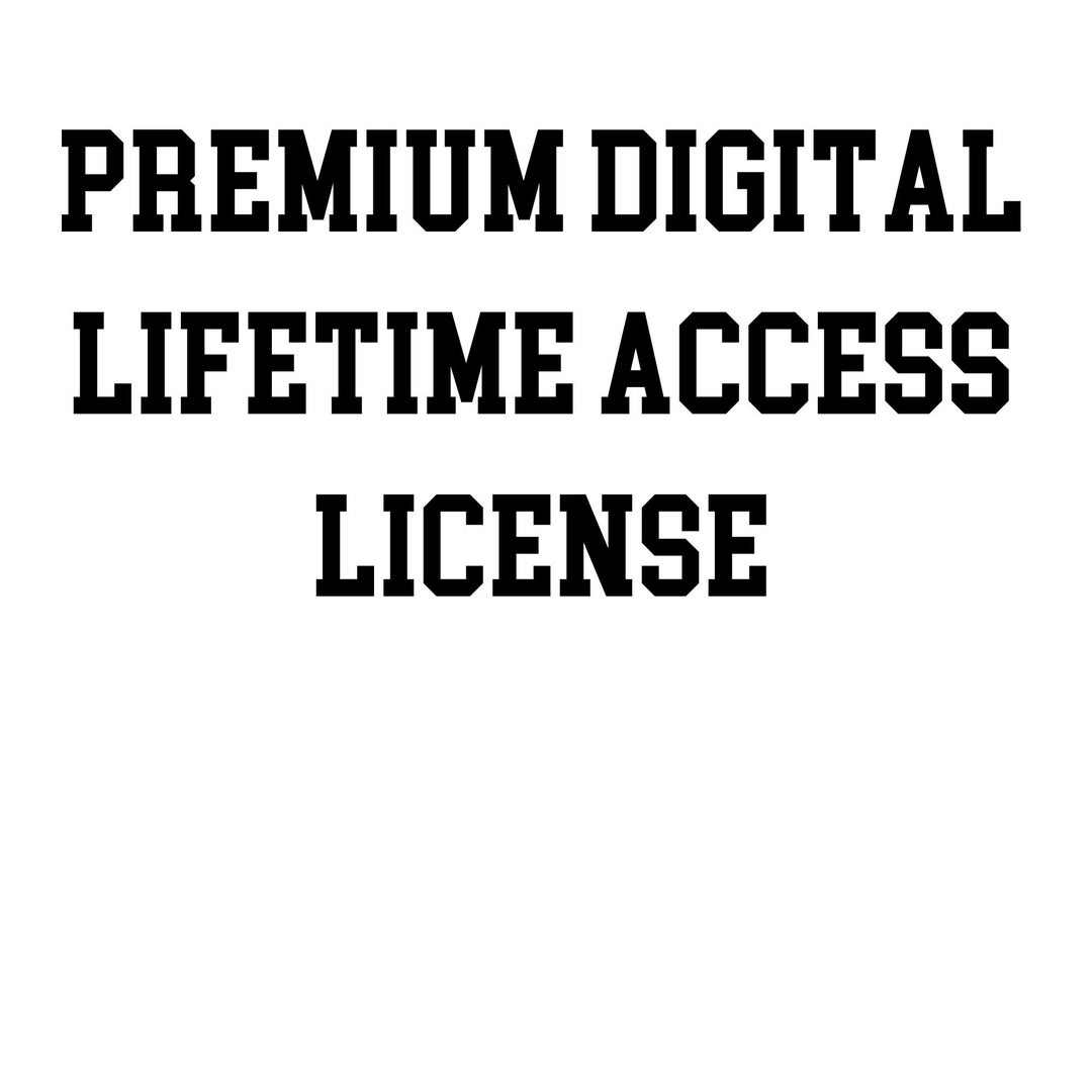 Premium Lifetime Access License for Printing Dtf's Transfers and Screen ...