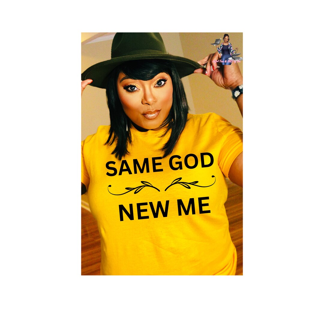 Same God New Me SVG Digital Download - Etsy