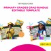 Primary Grade Grade Bundle 1. Editable Template. Digital Product. - Etsy