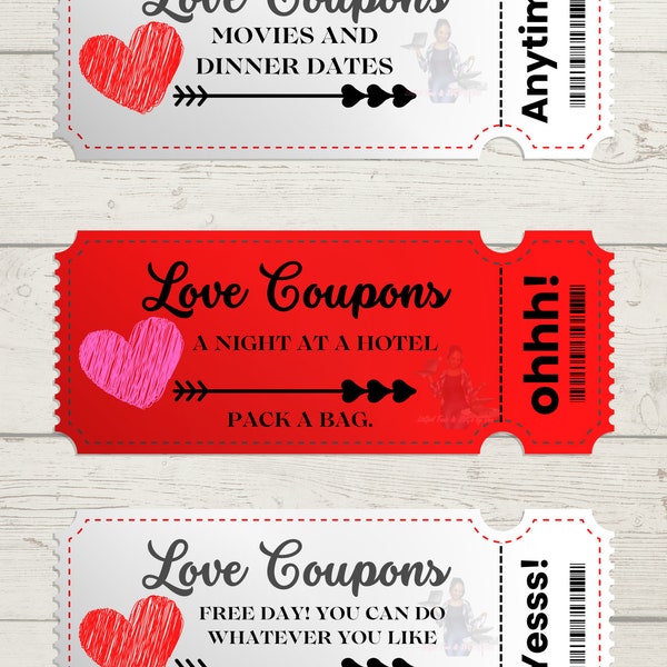Love Coupons - Etsy
