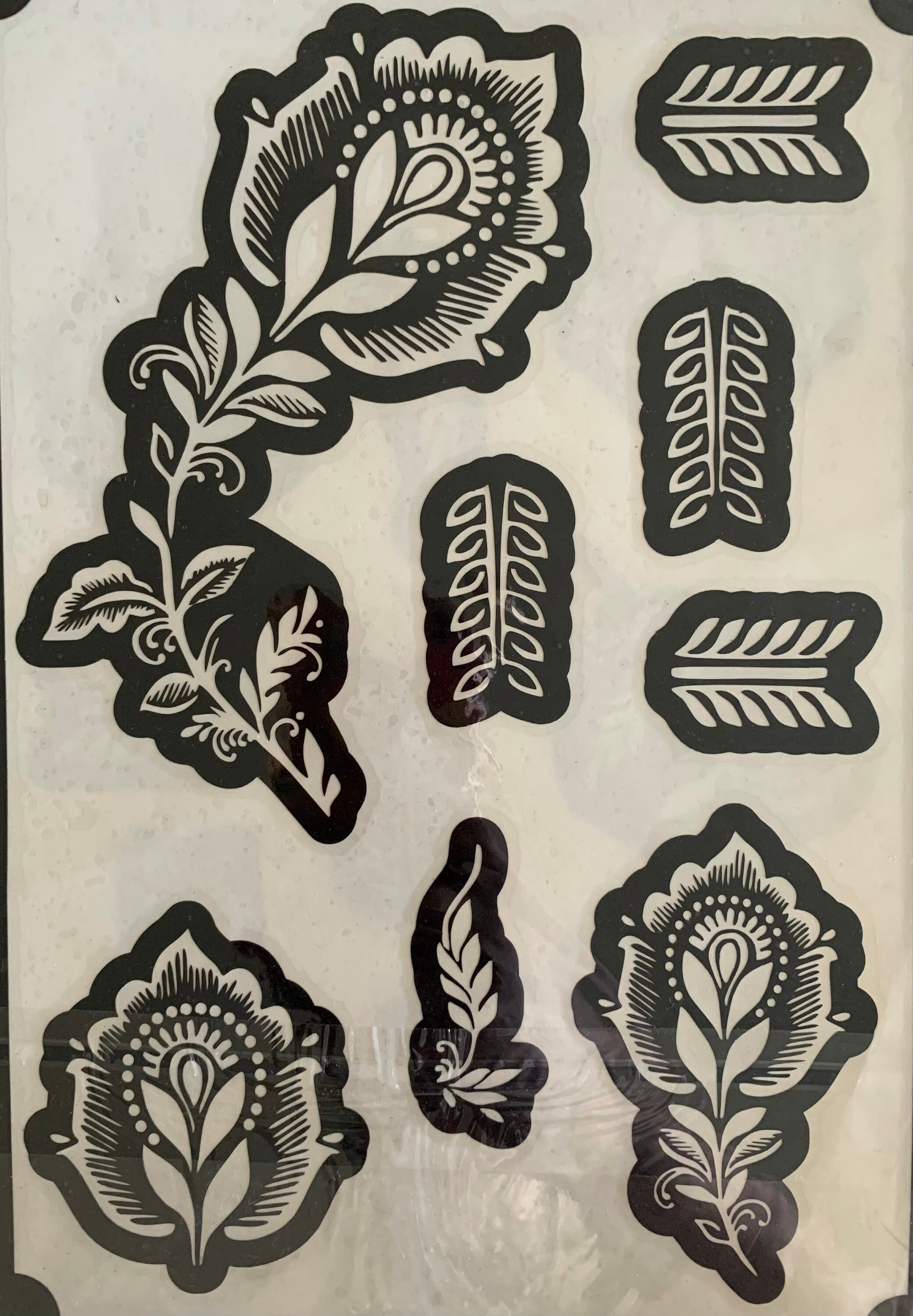 Henna Stencil Kit/ DIY Henna Kit - Etsy