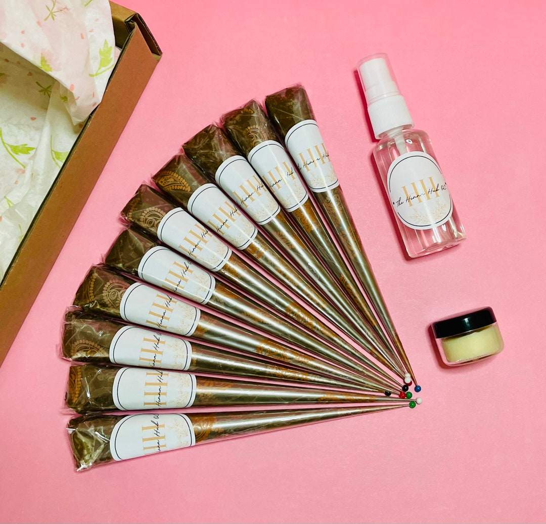 Master Henna Kit. Diy Henna Kit, Henna Cones, Natural Henna, Bridal ...