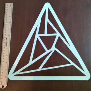 Stencil Stylzreusable Mosaic Stencil Shapes set of 4 | Etsy