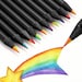 These Are Multicolored Rainbow Lead Color Pencils. the Lead of the ...