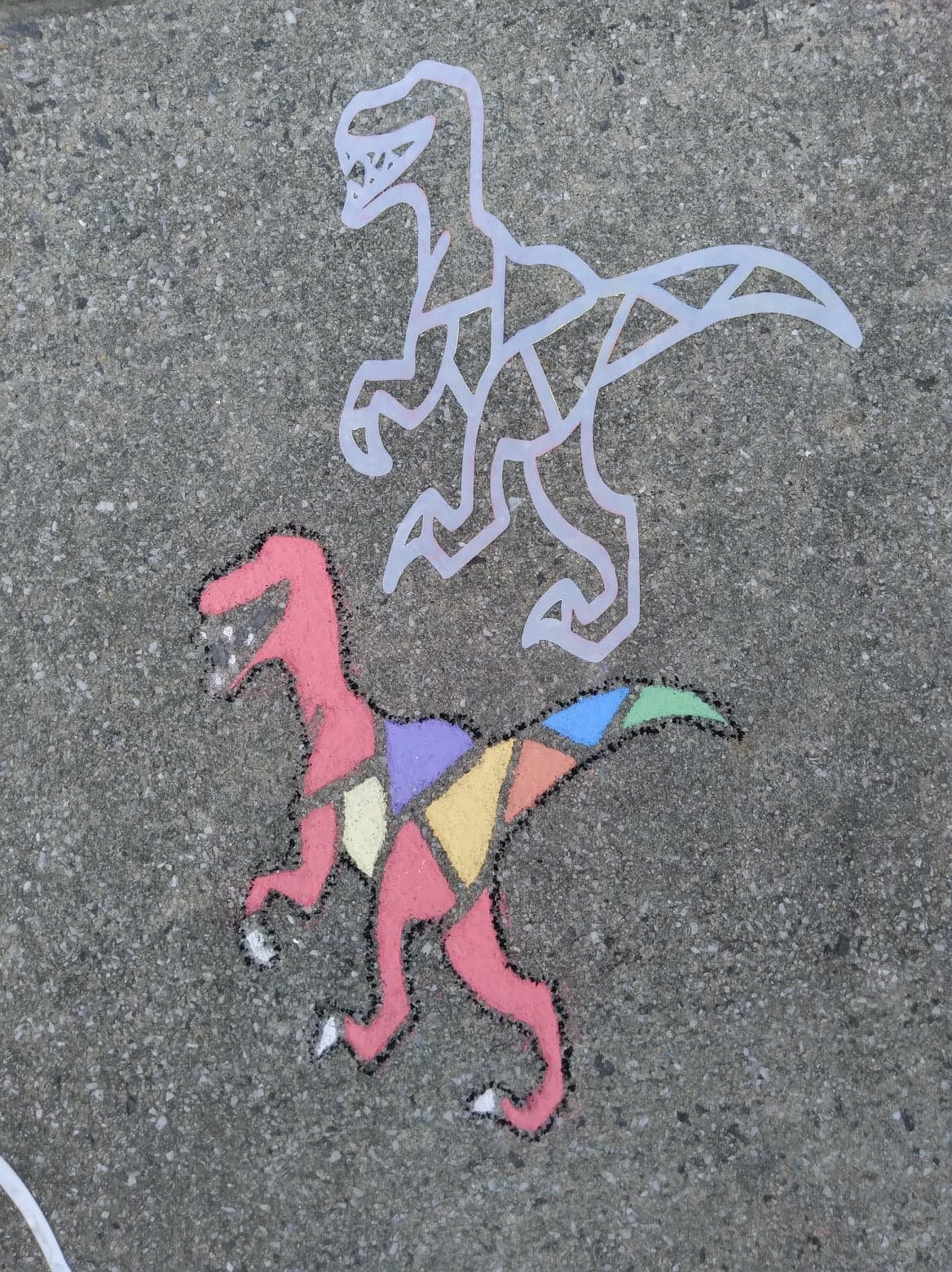 Stencil Stylz 6 Piece T-REX BRACHIOSAURUS Triceratops,stegosaurus ...