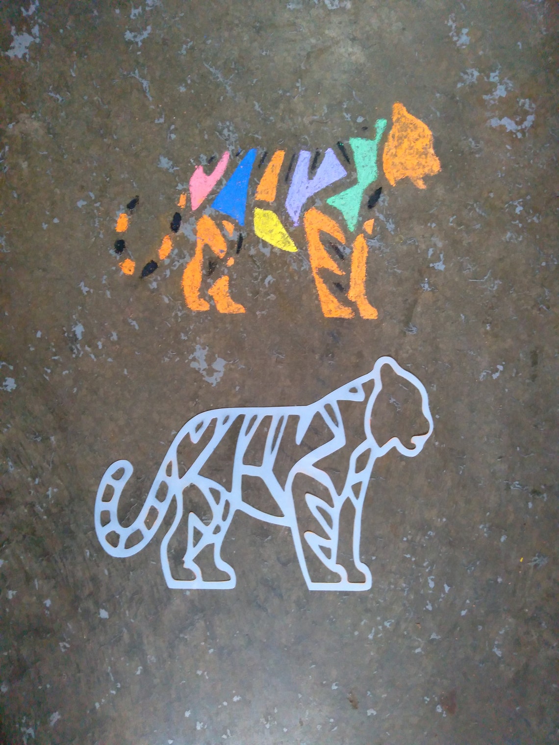 Zoo Animal Stencils, Lion Stencil, Tiger Stencil, Elephant Stencil ...
