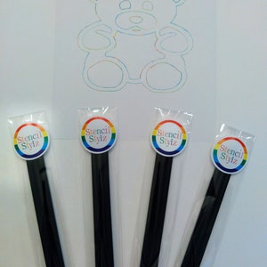 These Are Multicolored Rainbow Lead Color Pencils. the Lead of the ...