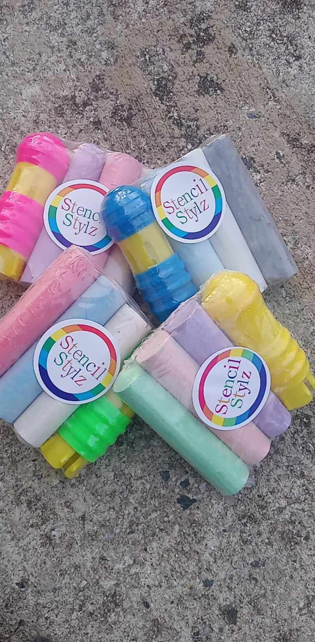 Sidewalk Chalk, Chalk Holder, Chalk Drawing Tool - Etsy