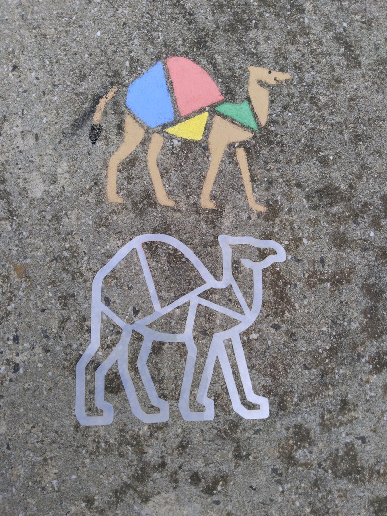 Zoo Animal Stencils, Lion Stencil, Tiger Stencil, Elephant Stencil ...