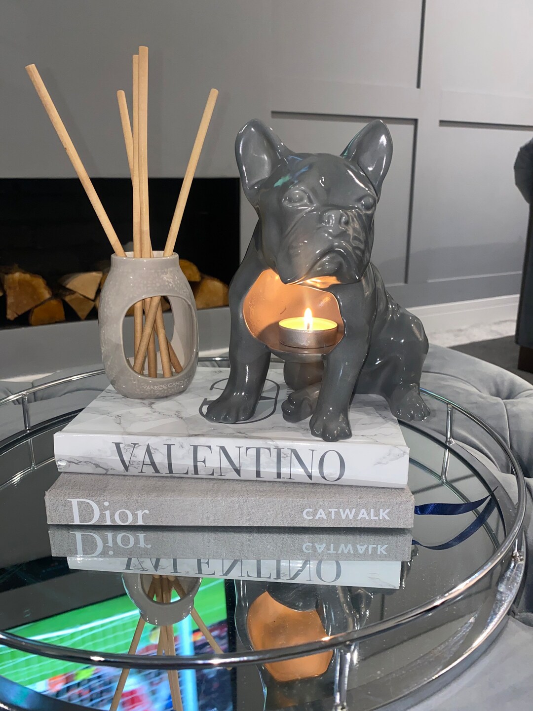 French Bulldog Wax Melt Burner - Etsy UK