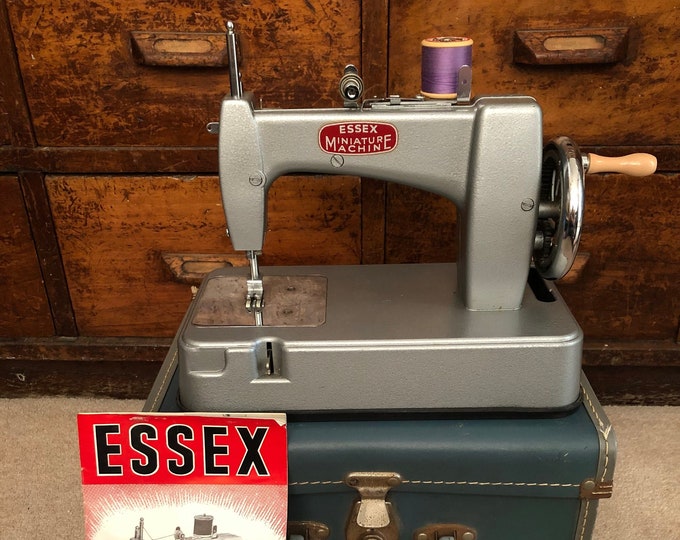 Essex Miniature Childs Sewing Machine Hand Crank - Etsy