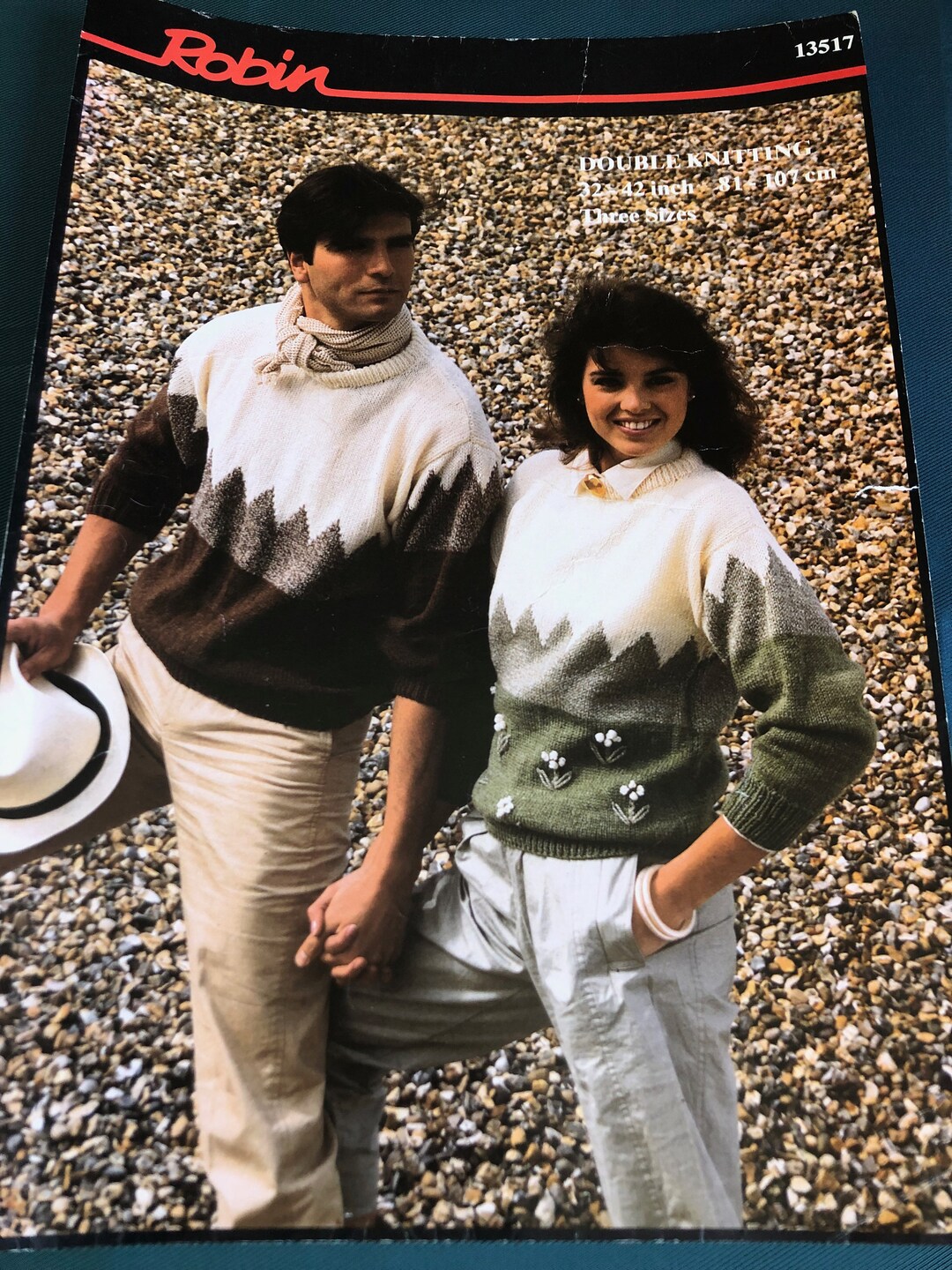 Paper Vintage Knitting Pattern Robin 13517 - Etsy