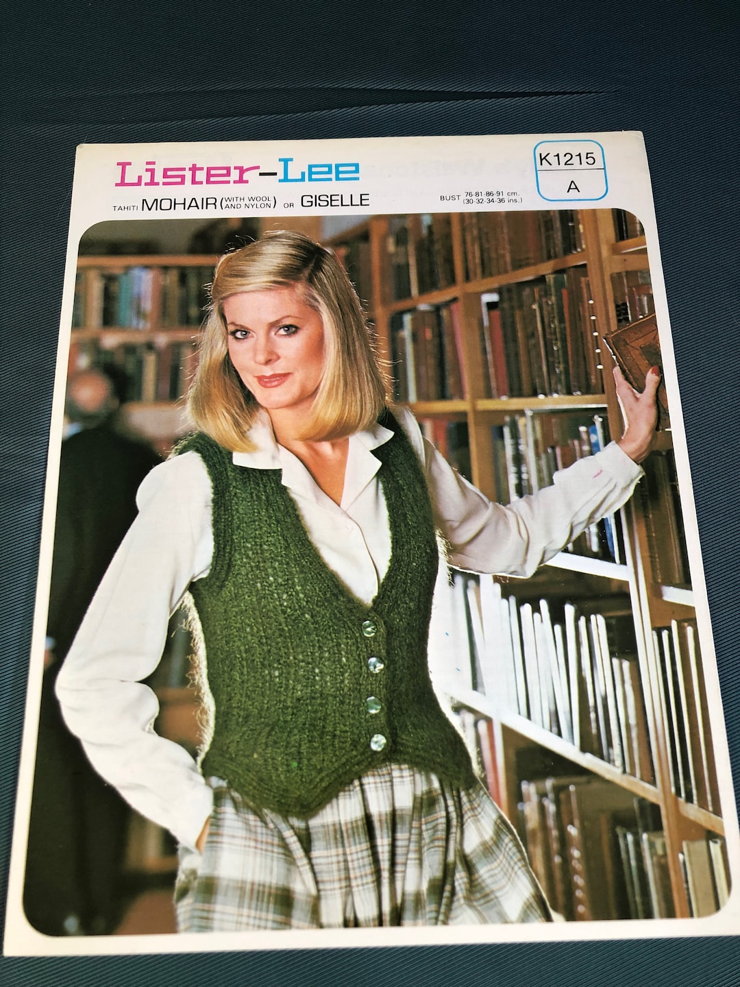 Paper Vintage Knitting Pattern Lister-lee K1215 - Etsy