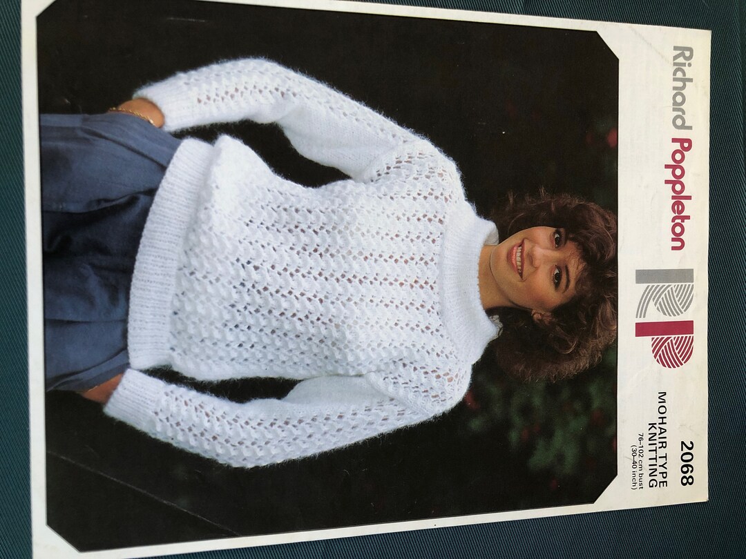 Paper, Vintage Knitting Pattern, Richard Poppleton Pattern No. 2068 - Etsy