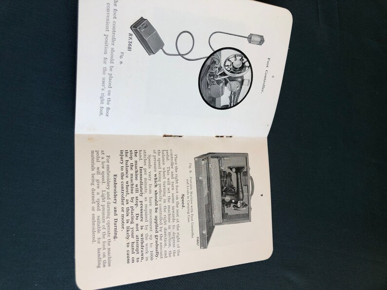 Singer Sewing Machine BRK Electric Motor Manual - Etsy