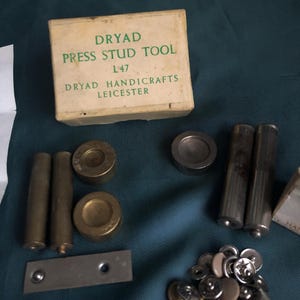Vintage Dryad Press Stud Tool L47 Plus Studs - Etsy