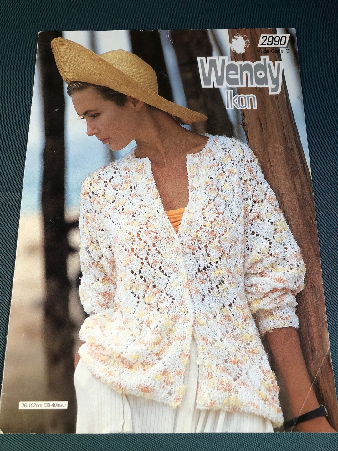 Paper Vintage Knitting Pattern Wendy Ikon 2990 - Etsy