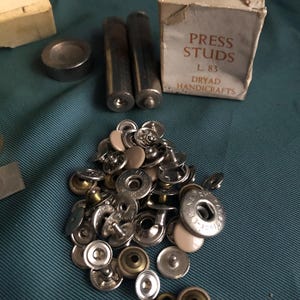 Vintage Dryad Press Stud Tool L47 Plus Studs - Etsy