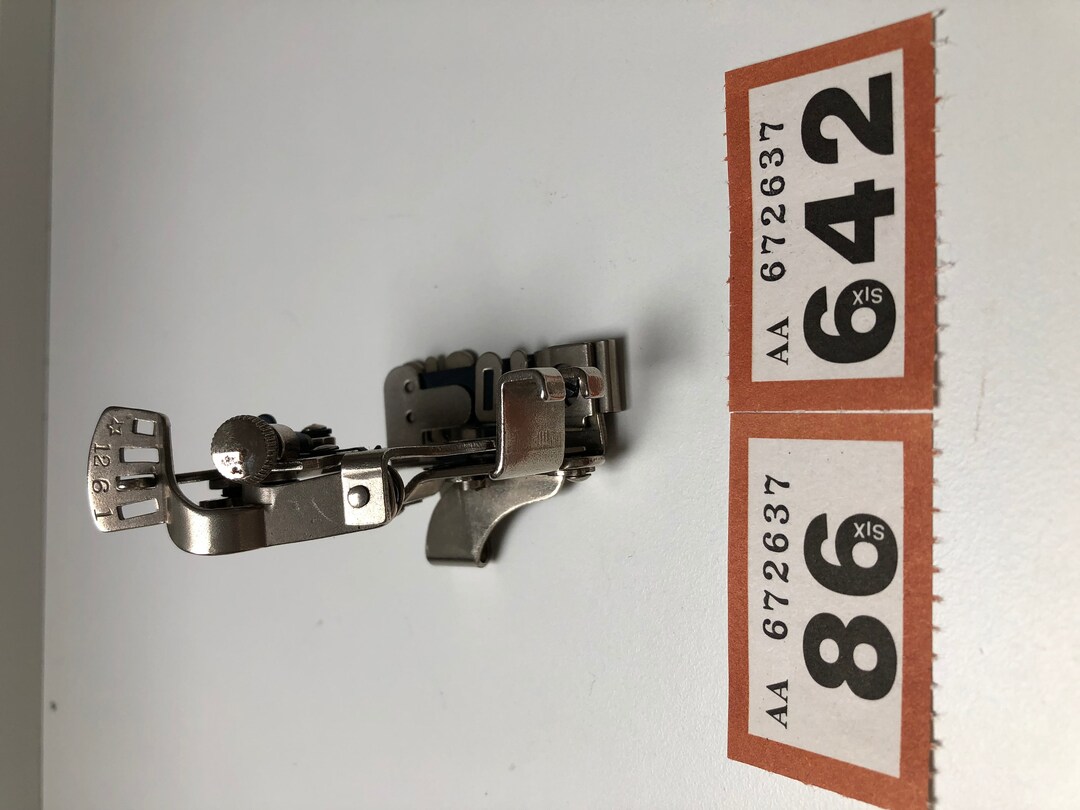 Simanco 86642 - Singer Sewing Machine USA Ruffler 1,6,12* Foot - Etsy