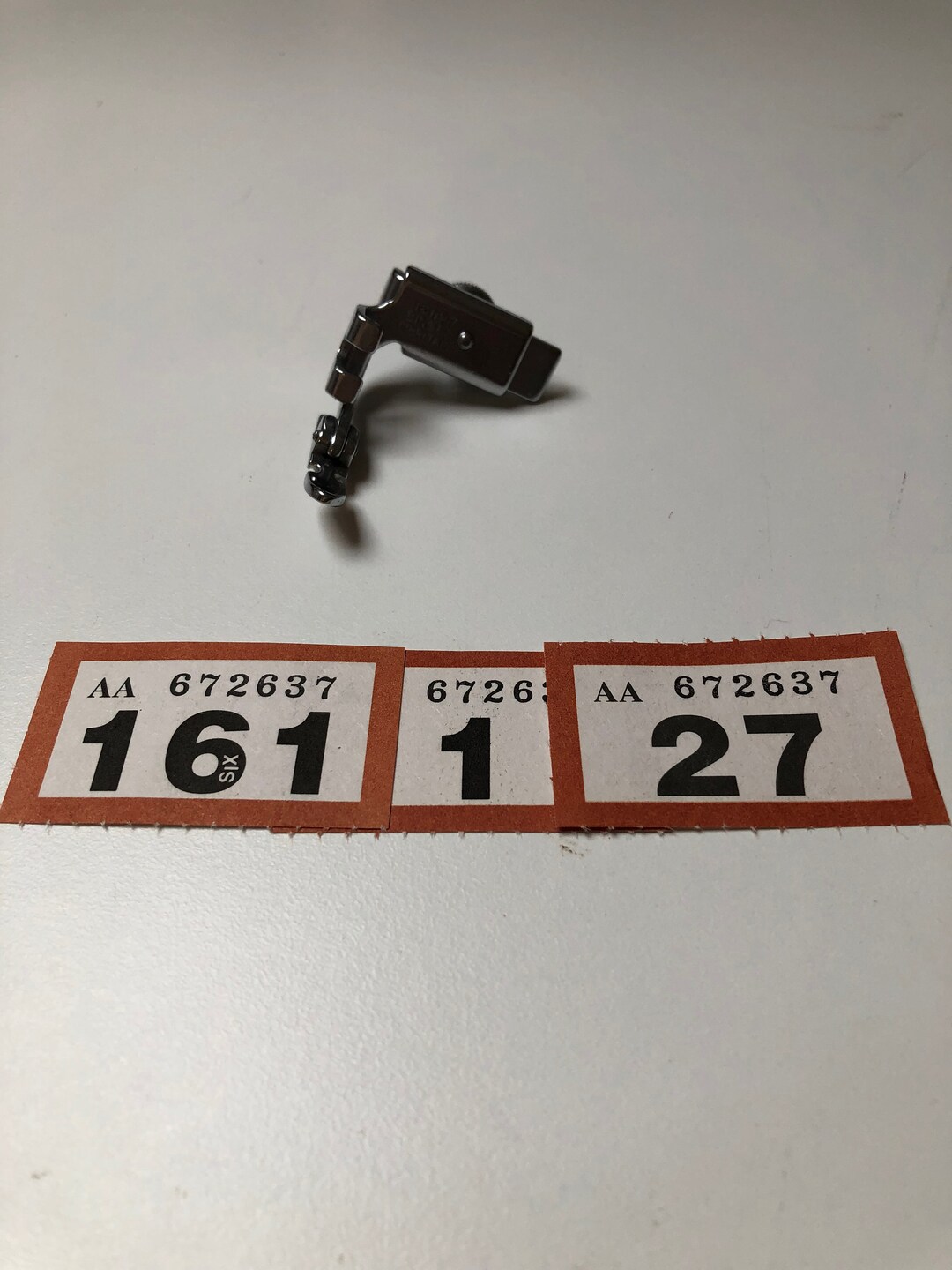 Singer Sewing Machine, Simanco 161127, Adjustable Zipper Foot (narrow ...