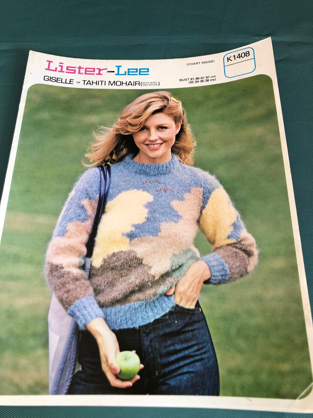 Paper Vintage Knitting Pattern Lister-lee K1408 - Etsy