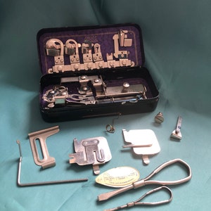 Vintage Sewing Machine Attachments - Etsy