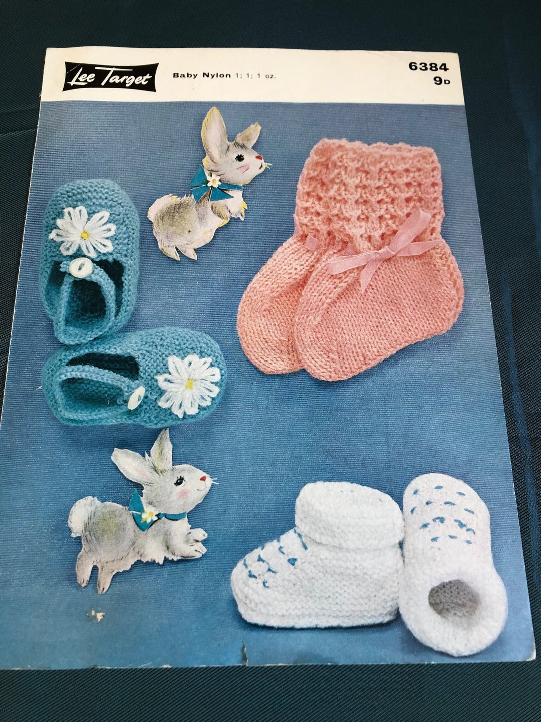 Paper Vintage Knitting Pattern Lee Target - Etsy