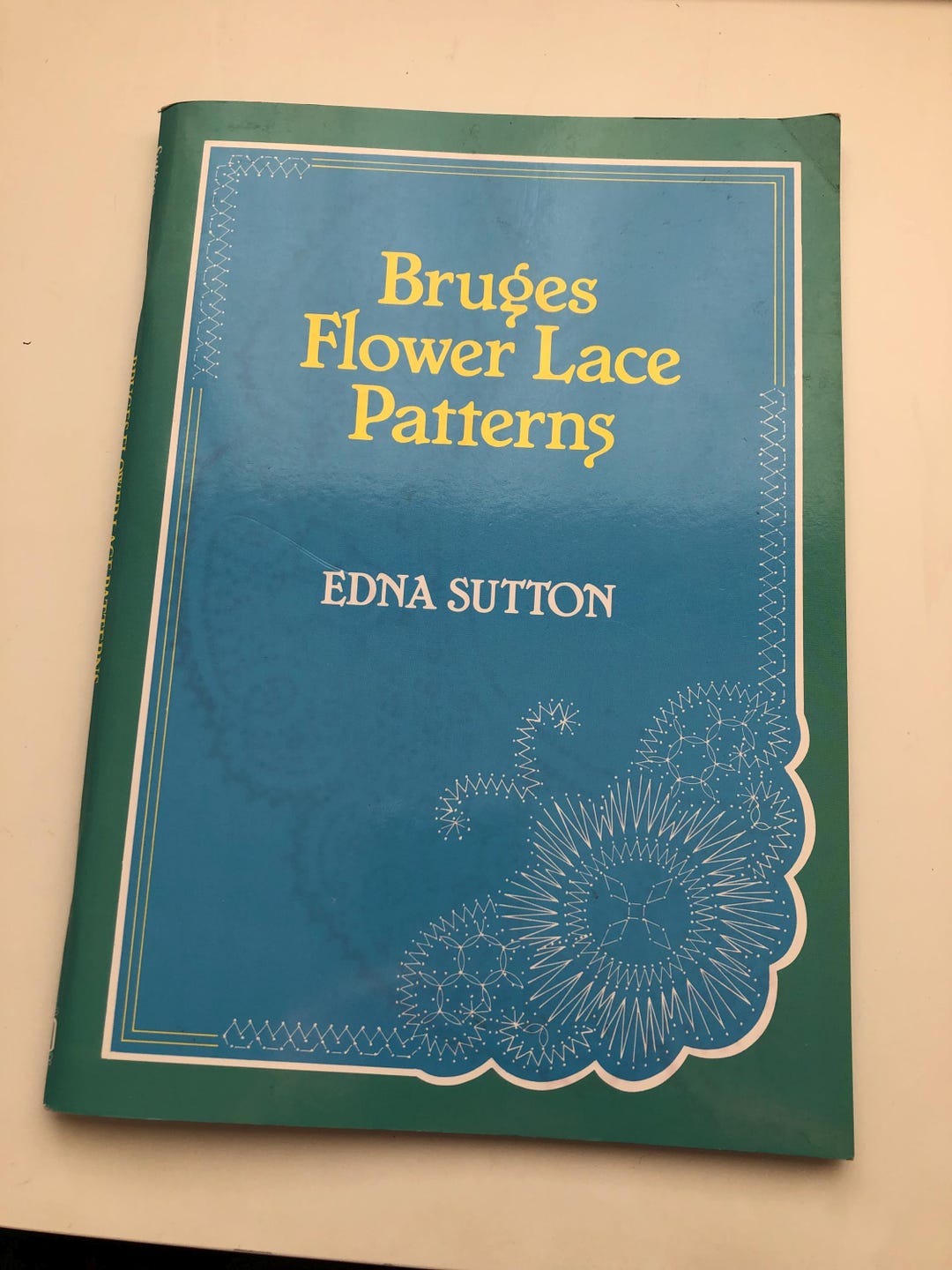Bruges Flower Lace Patterns Book by Edna Sutton - Etsy