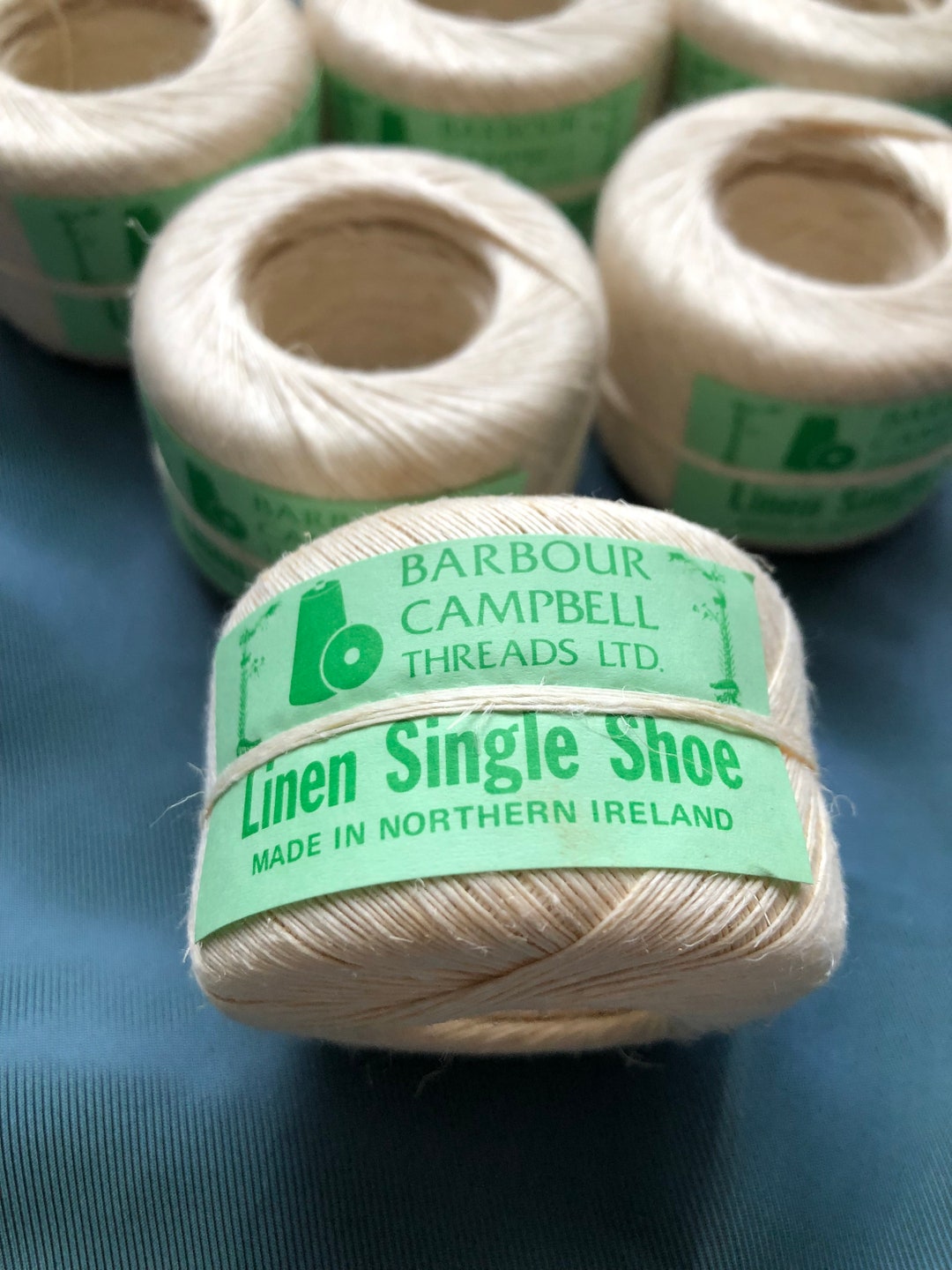 Linen Thread, Line Single Shoe, Barbour - Etsy