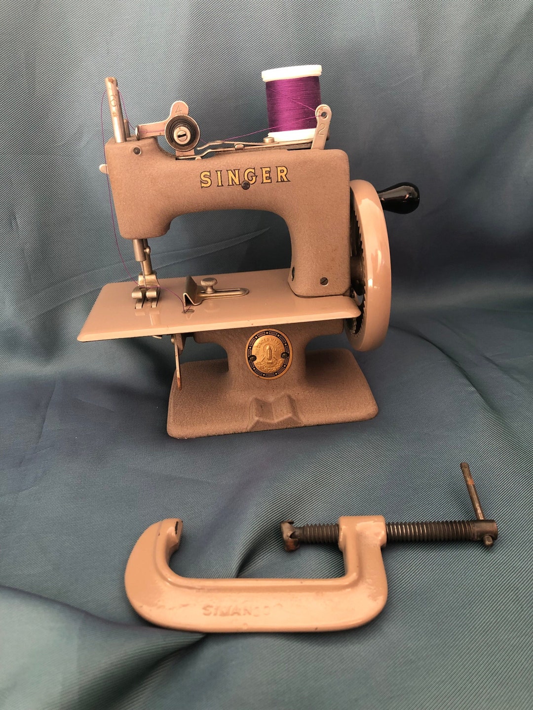 Singer Sewing Machine 20, Hand Crank, Vintage, Childs, Sew Handy - Etsy