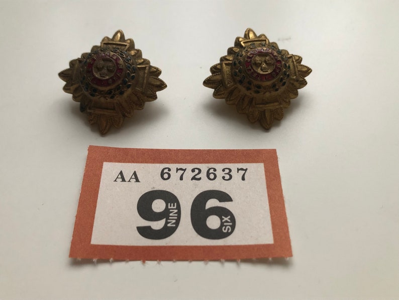 WW2 British Army Officer Pip Badge - Etsy